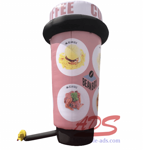 17-foot inflatable coffee cup - ADS Inflatable